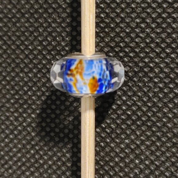 Pandora | Jewelry | Pandora Charm Murano Glass Deep Ocean Sea Glass ...